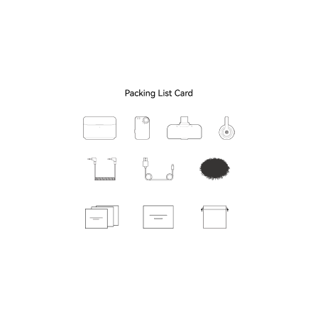 Hollyland LARK M2S - Logo-Free Wireless Microphone | Hidden Mic