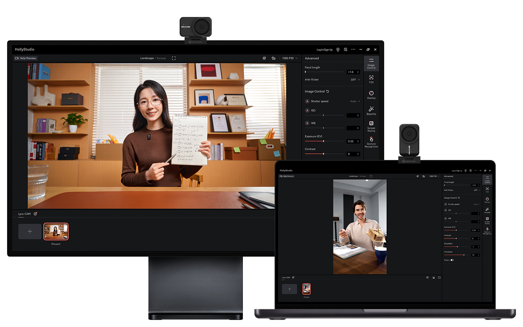 Hollyland Lyra - 4K Webcam | Live Streaming Camera | HiFi Audio