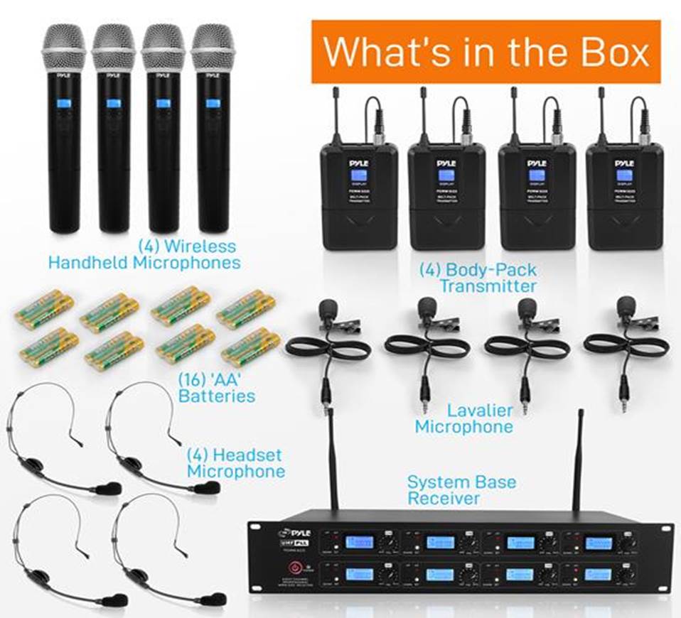 8 Best 8-Channel Wireless Microphone Systems in 2023 - Hollyland