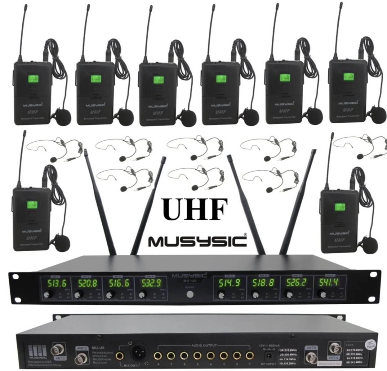8 Best 8-Channel Wireless Microphone Systems in 2023 - Hollyland