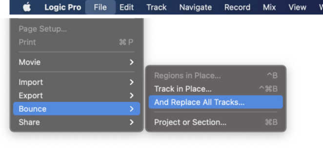 How to Bounce Stems In Logic Pro X [Step by Step] - Hollyland
