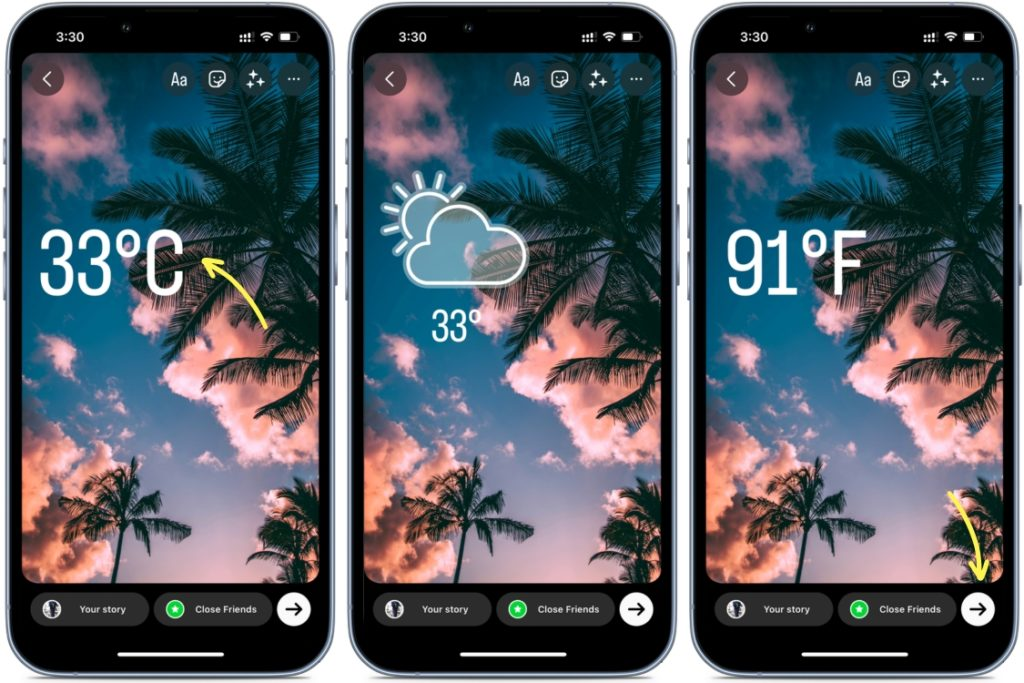 How to Add Weather to Instagram Story [Step by Step] - Hollyland