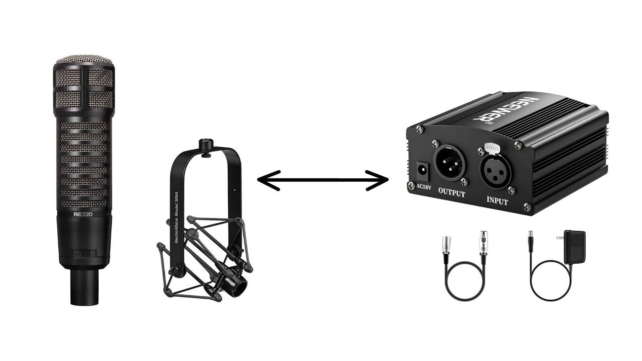 Does RE320 Need Phantom Power for Audio Content Creation? - Hollyland
