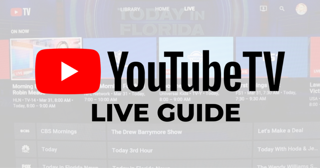 How to Find a Guide on Youtube TV?[Step by Step] - Hollyland