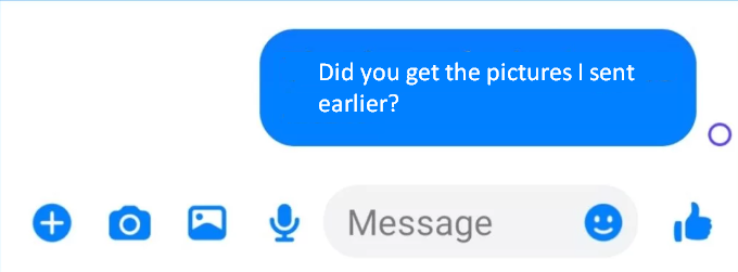 What is Grey Circle Around Profile Picture on Messenger? - Hollyland