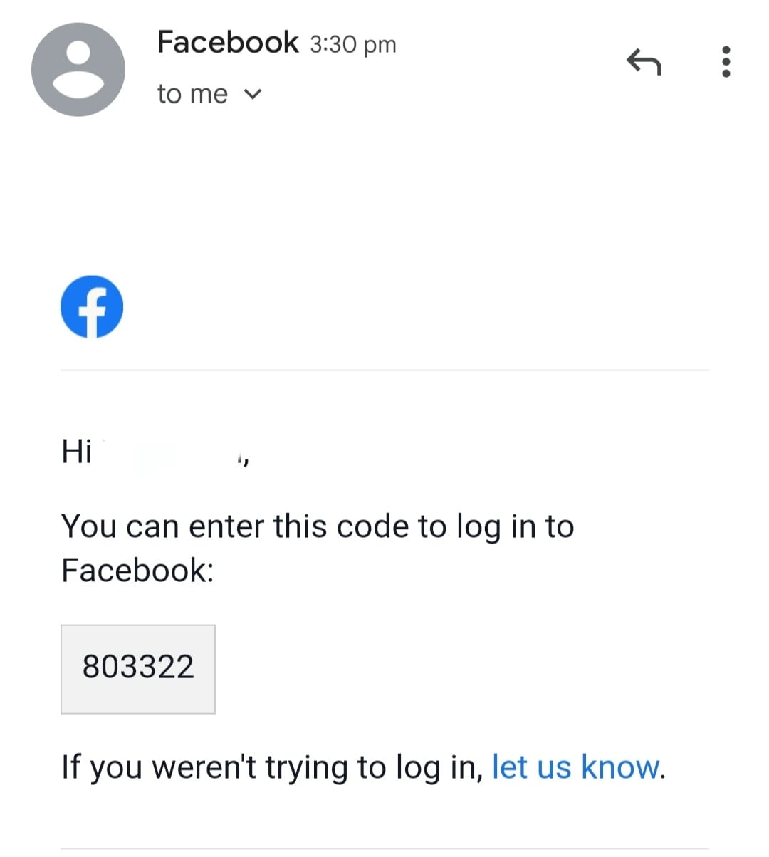 Why Does Facebook Keep Sending Recovery Code? - Hollyland