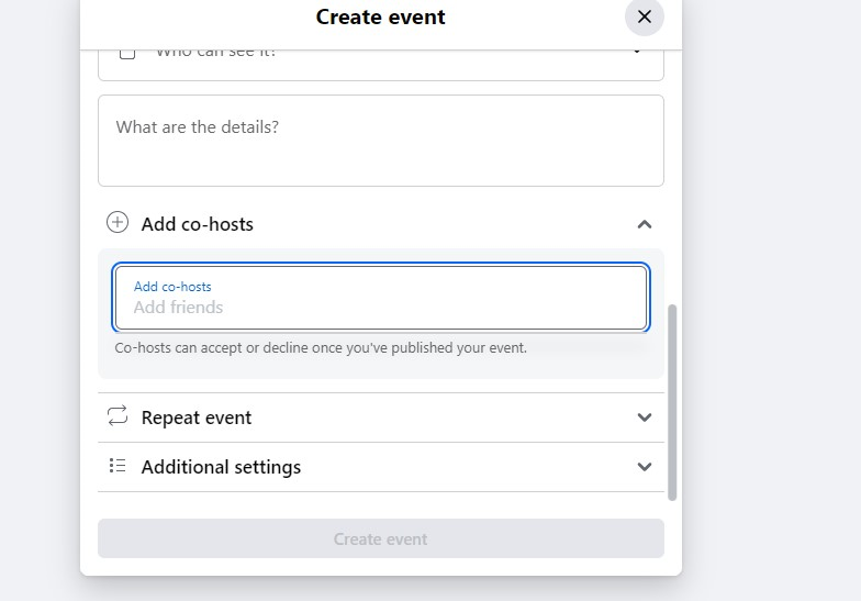 Why Can't My Co-Host Invite Friends on Facebook Event? - Hollyland