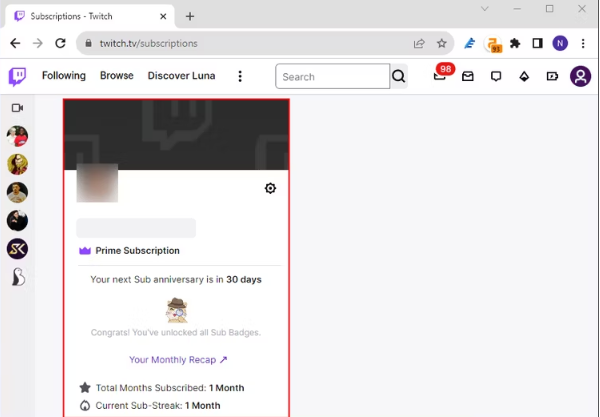 How to Resub with Twitch Prime [Step by Step] - Hollyland