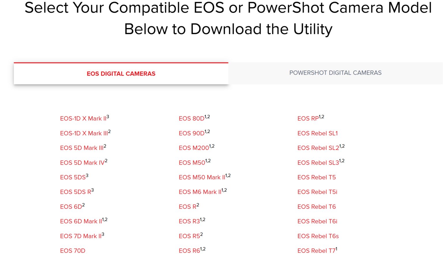 Fixes to EOS Webcam Utility Not Working - Hollyland