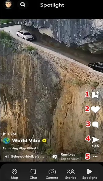 What is Snapchat Camera Icon next to Snap - Hollyland