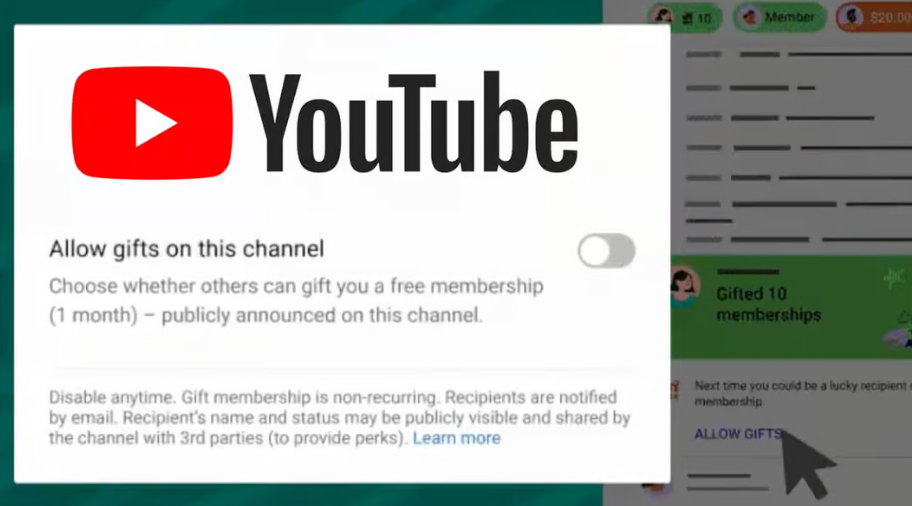 How To Gift Membership YouTube? - Hollyland