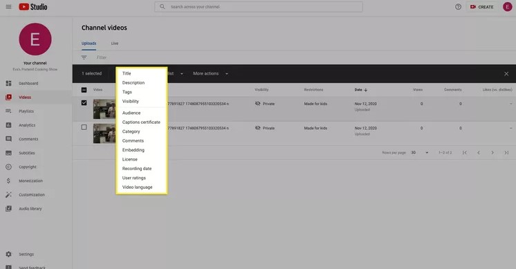 Best Practices to Rearrange YouTube Channel Content Videos - Hollyland