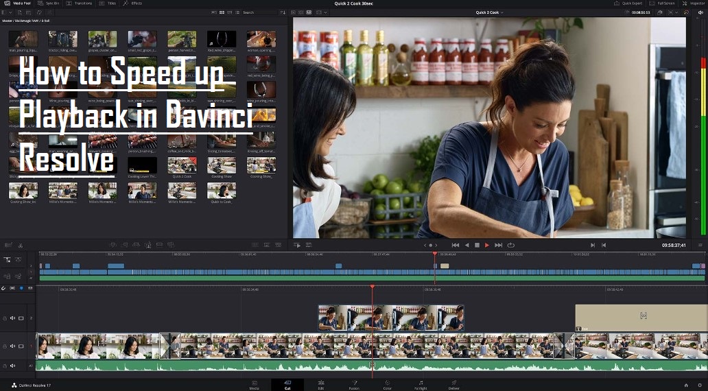How to Speed up Playback in Davinci Resolve [Step by Step] - Hollyland