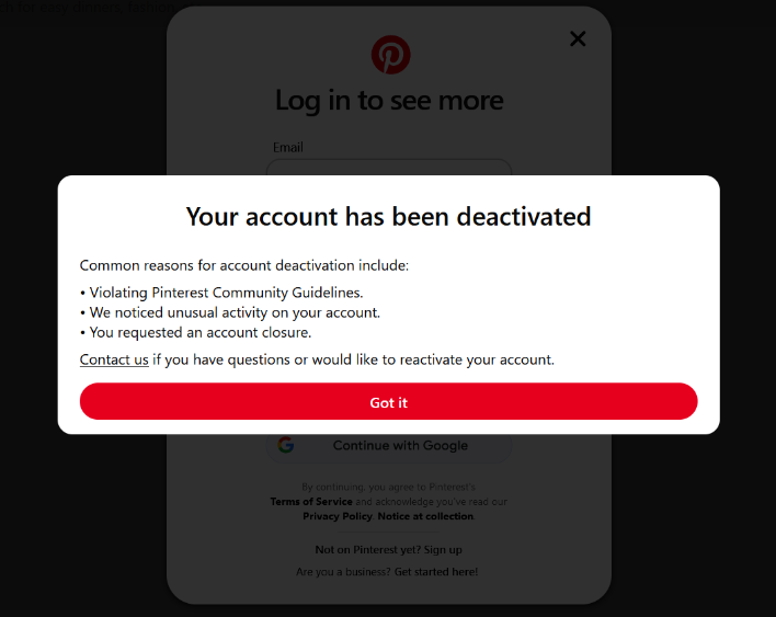 10 Fixes to "Too Many Login Attempts" on Pinterest - Hollyland